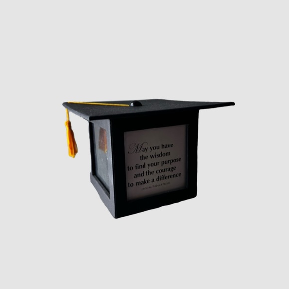 Accents | 3x3 Inch Graduation Cap Cube Photo Frame | Poshmark